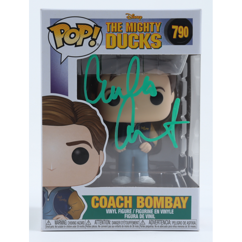 Emilio Estevez Signed "The Mighty Ducks" #790 Coach Bombay Funko Pop ...