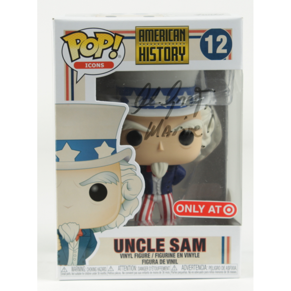 Alfred Gray Signed “American History” #12 Uncle Sam Funko Pop! Vinyl ...