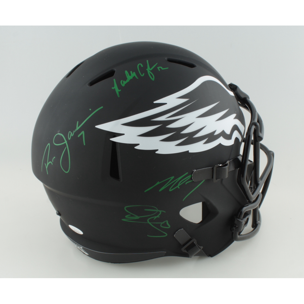 Eagles Full-Size Eclipse Alternate Speed Helmet Signed by (4) with ...