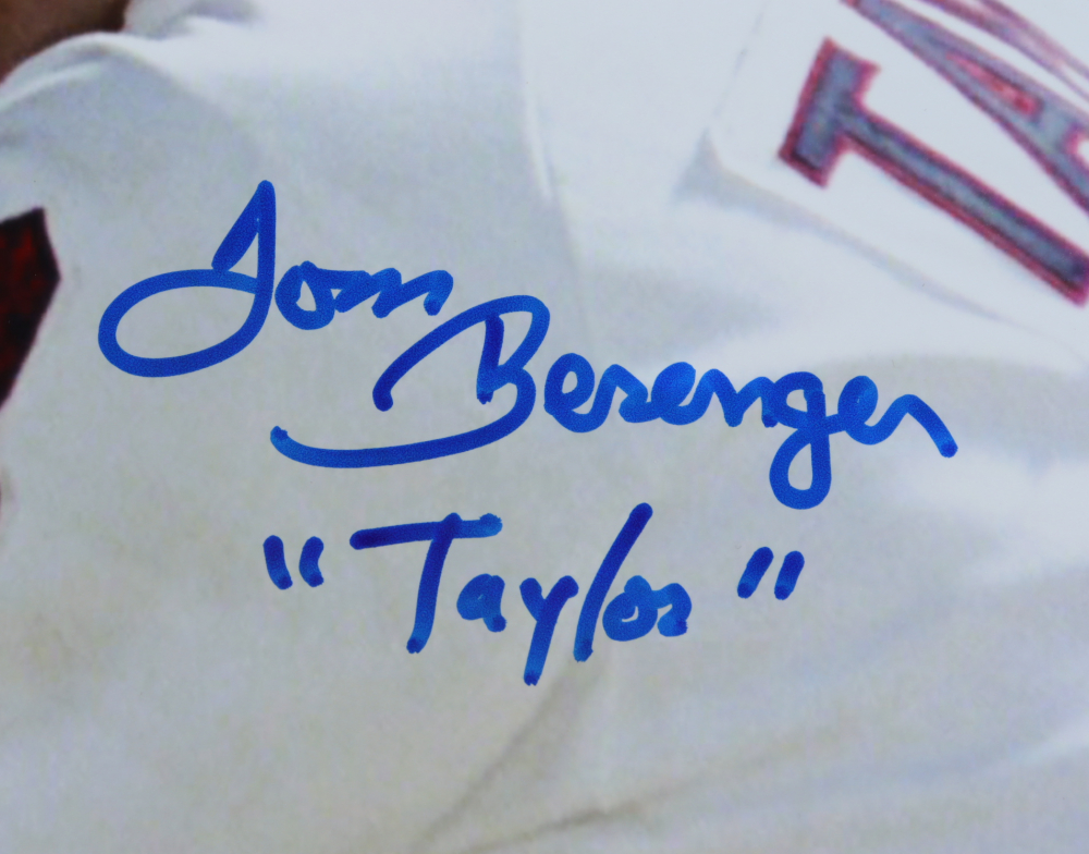 Tom Berenger Signed "Major League" 11x14 Photo Inscribed "Taylor ...