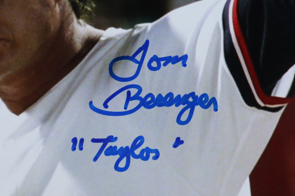 Tom Berenger Signed "Major League" 11x14 Photo Inscribed "Taylor ...