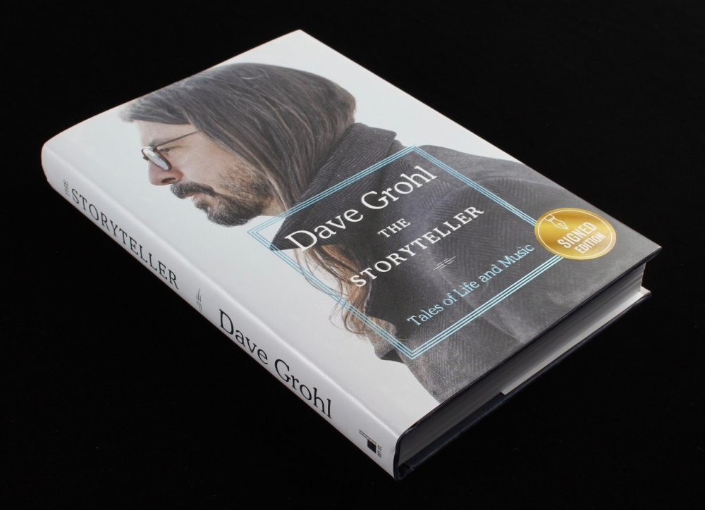 Dave Grohl Signed "The Storyteller" Hardcover Book (JSA COA) | Pristine ...
