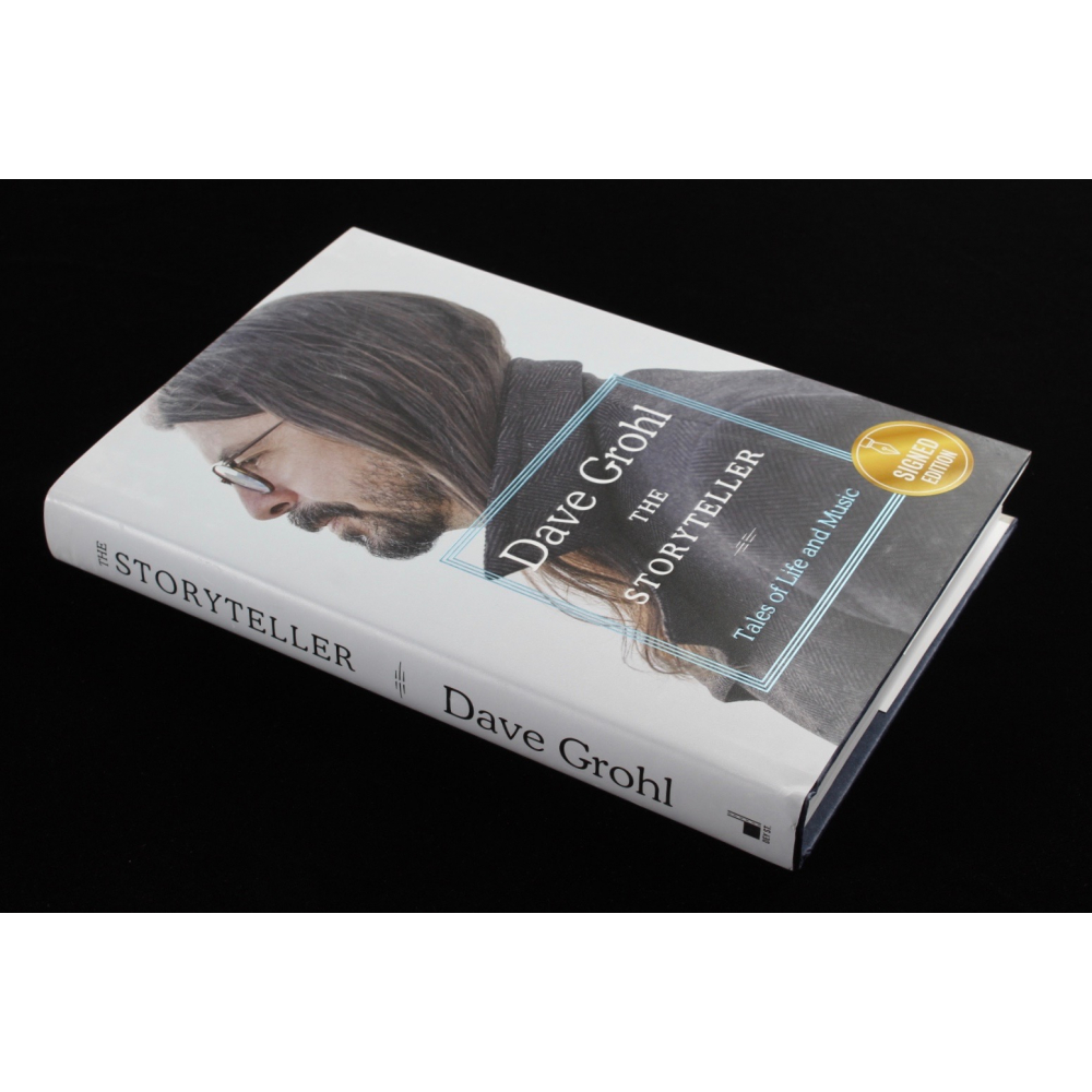 Dave Grohl Signed "The Storyteller" Hardcover Book (JSA COA) | Pristine ...