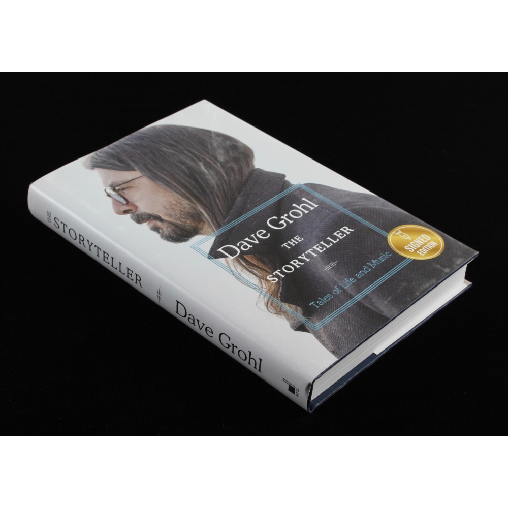 Dave Grohl Signed "The Storyteller" Hardcover Book (JSA COA) | Pristine ...