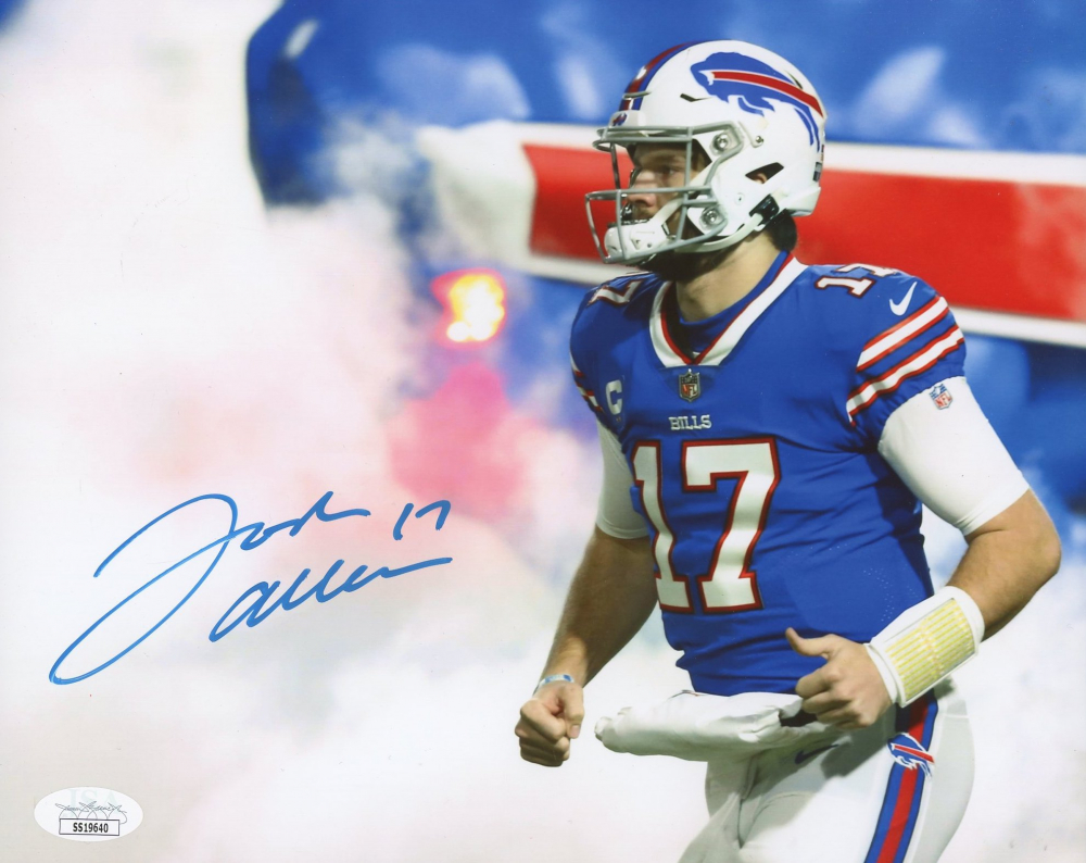 Josh Allen Signed Bills 8x10 Photo (JSA COA) | Pristine Auction