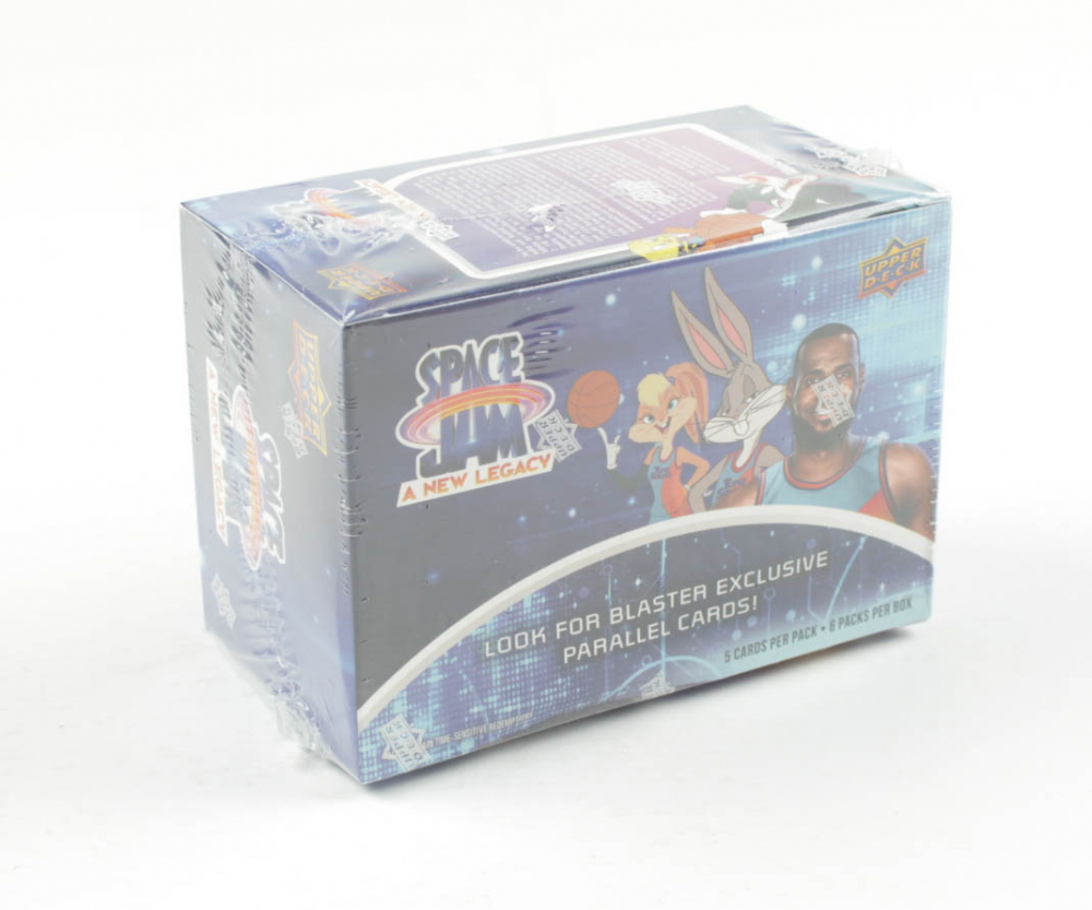 2021 Space Jam: A New Legacy Blaster Box with (6) Packs | Pristine Auction