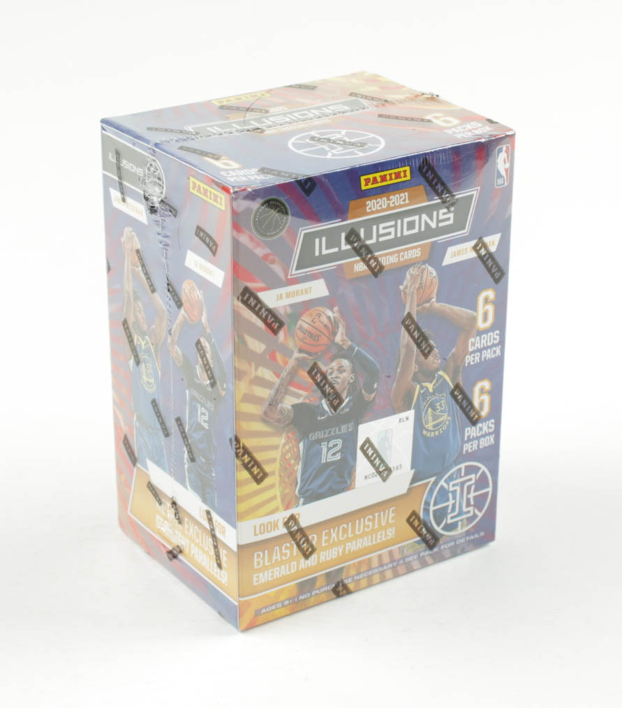 2020-21 Panini Illusions NBA Basketball Blaster Box with (6) Packs ...