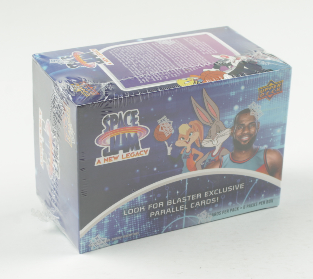 2021 Space Jam: A New Legacy Blaster Box with (6) Packs | Pristine Auction