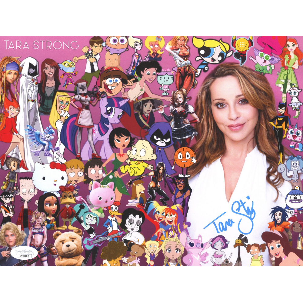 Tara Strong Signed 8.5x11 Photo (JSA COA) | Pristine Auction