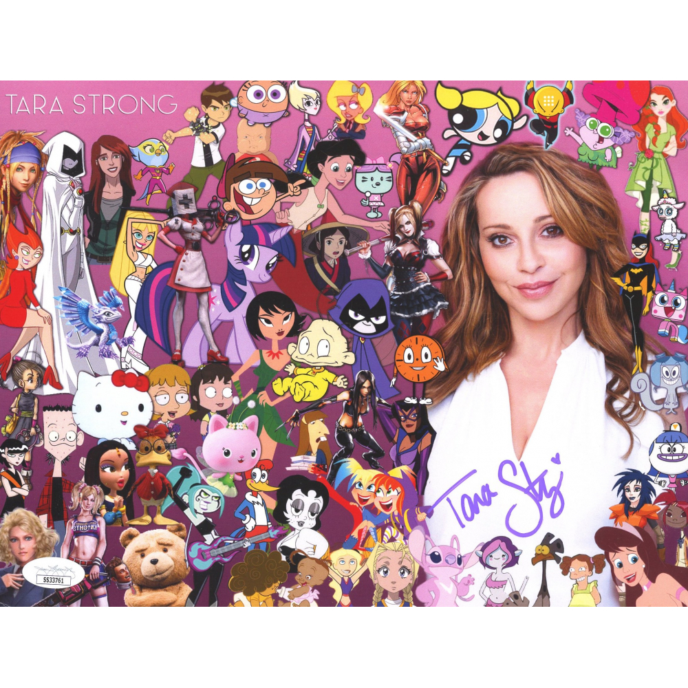 Tara Strong Signed 8.5x11 Photo (JSA COA) | Pristine Auction