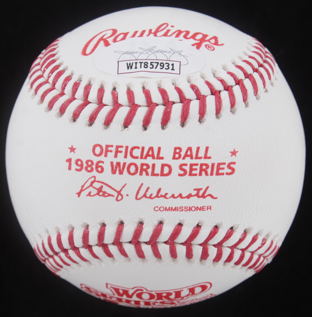 Ray Knight Signed 1986 World Series Baseball Inscribed "1986 World ...