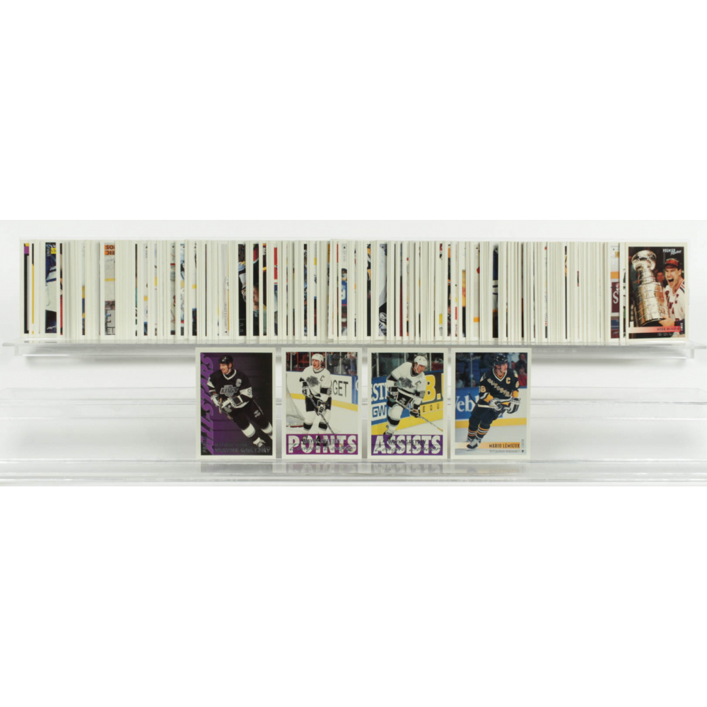 1994-95 Topps Premier Hockey Series 1 Complete Set of (275) Cards With Wayne Gretzky #130 AS ...