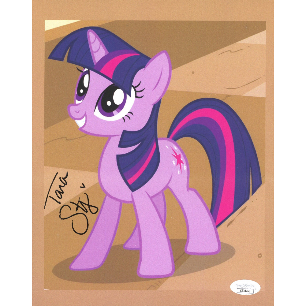 Tara Strong Signed "My Little Pony: Friendship Is Magic" 8x10 Photo ...