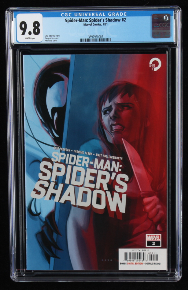 2021 "Spider-Man: The Spider's Shadow" Issue #2 Marvel Comic Book (CGC ...