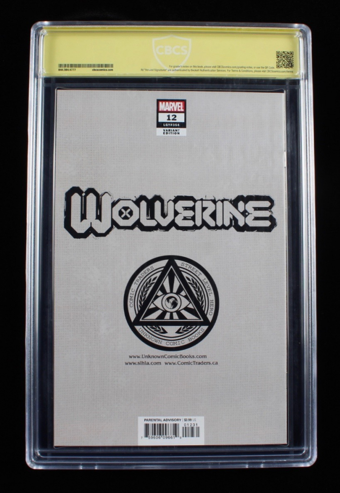 Benjamin Percy Signed 2021 "Wolverine" Issue #12 Illuminati Exclusive ...