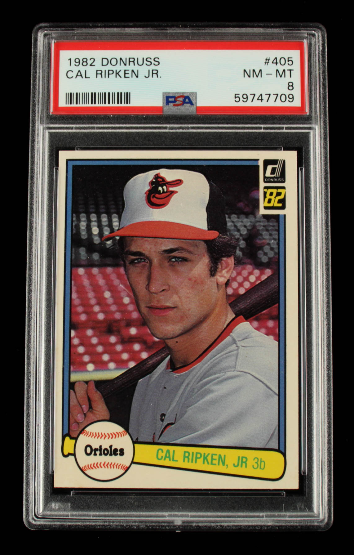 Cal Ripken 1982 Donruss #405 RC (PSA 8) | Pristine Auction
