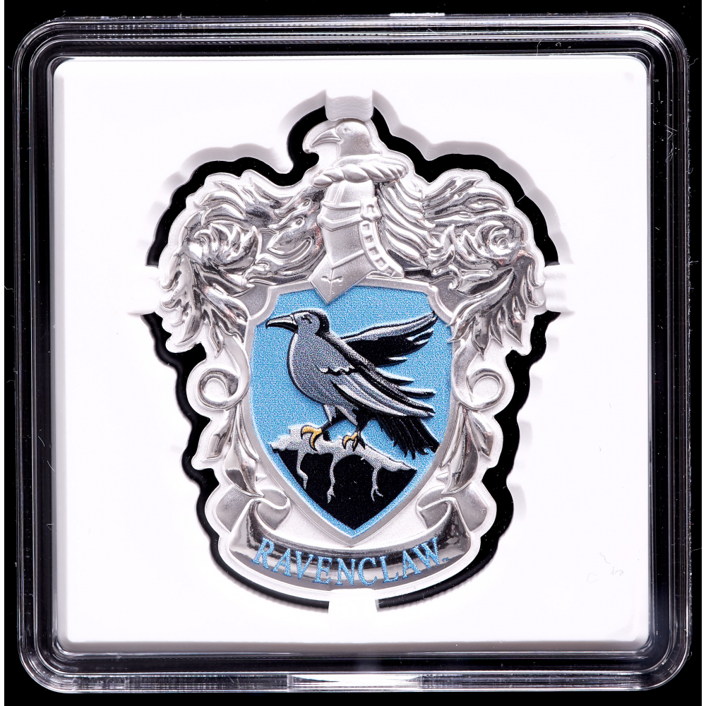 2021 Niue Silver Harry Potter Hogwarts House Banner - Ravenclaw Crest 1 ...