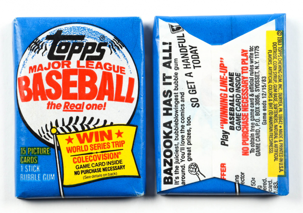 1983 Topps Baseball Wax Box with (36) Packs | Pristine Auction