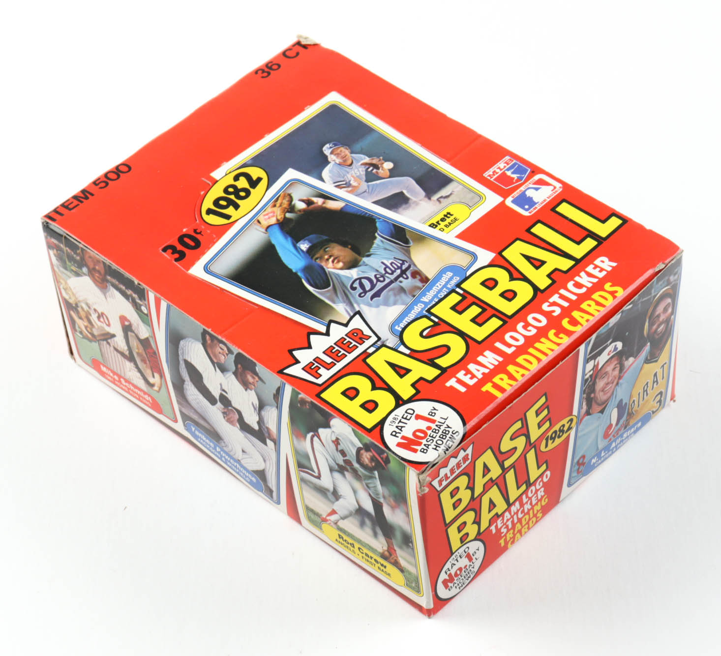 1982 Fleer Baseball Wax Box with (36) Packs | Pristine Auction