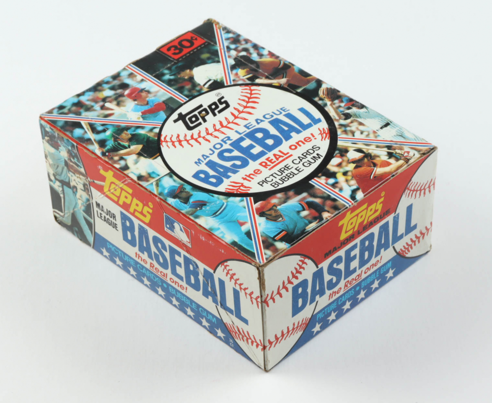 1981 Topps Baseball Wax Box with (36) Packs | Pristine Auction