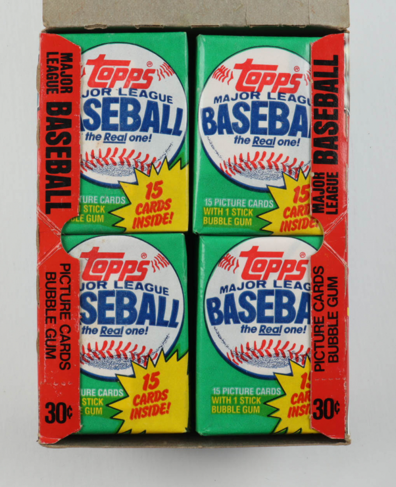 1981 Topps Baseball Wax Box with (36) Packs | Pristine Auction