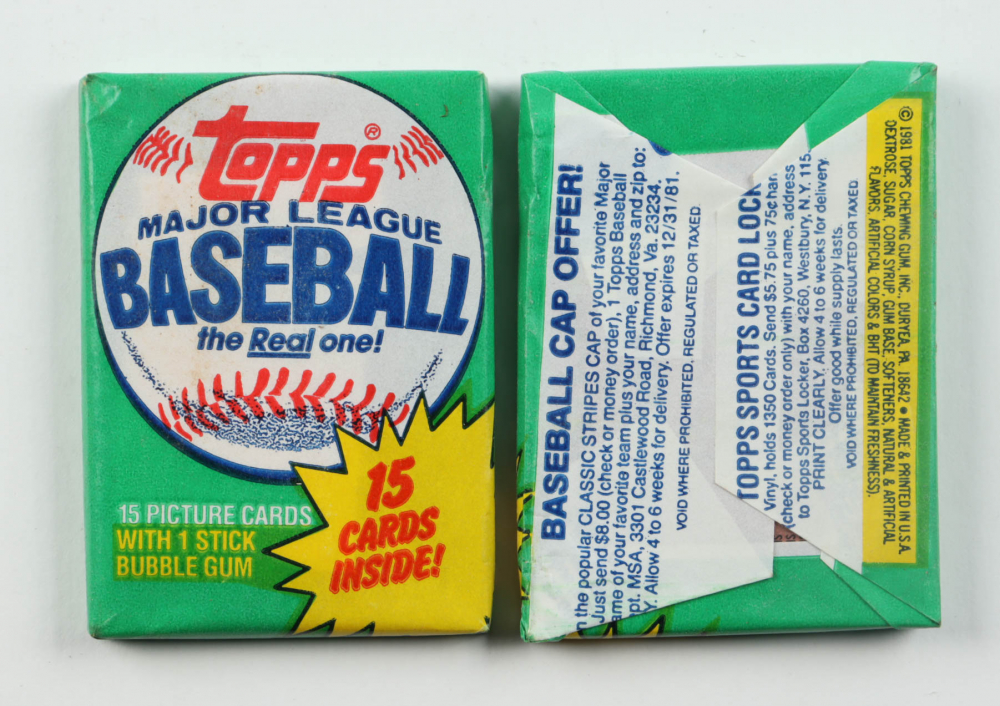 1981 Topps Baseball Wax Box with (36) Packs | Pristine Auction