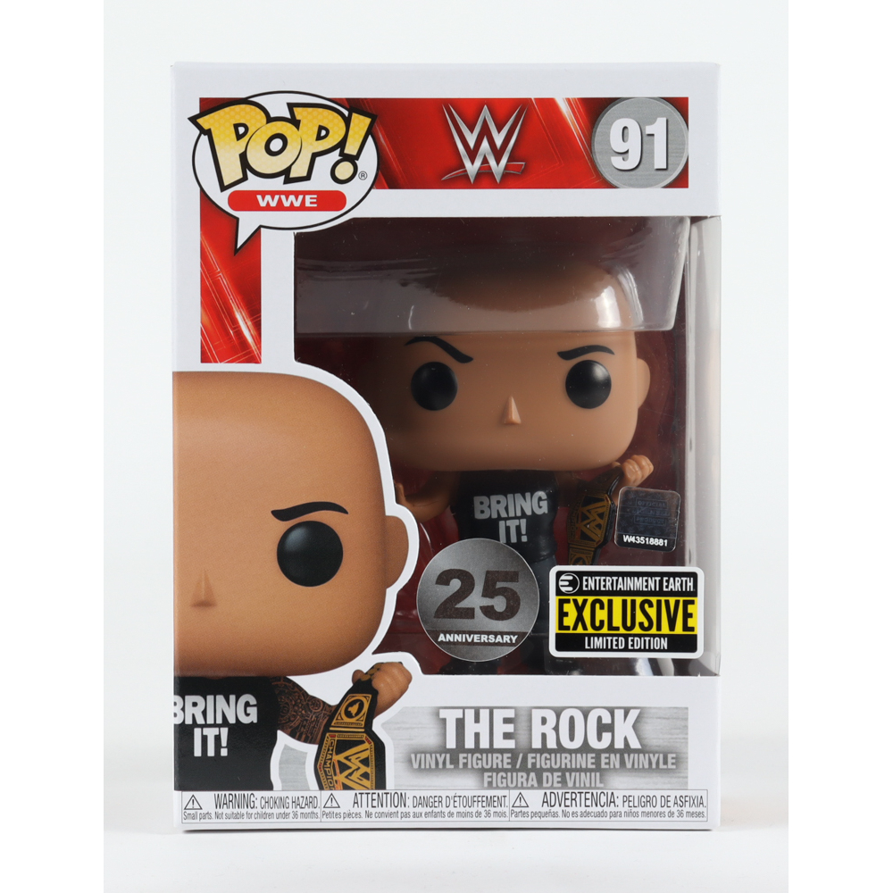 The Rock WWE #91 Funko Pop! Vinyl Figure | Pristine Auction