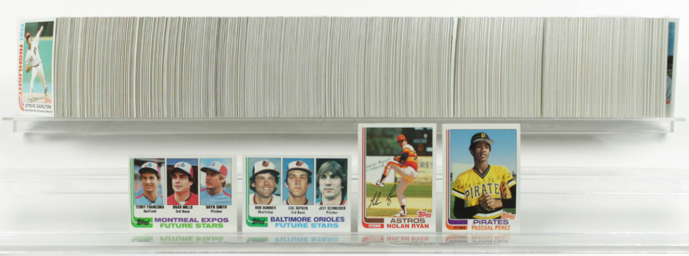1982 Topps Baseball Complete Set of (792) cards with Bob Bonner RC ...