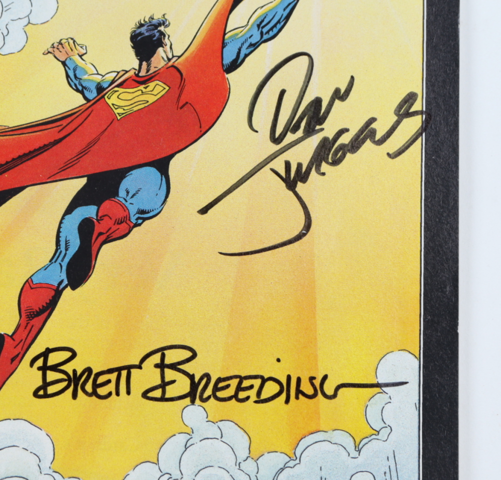 Brett Breeding & Dan Jurgens Signed LE 1993 "Superman" Issue #77 DC ...