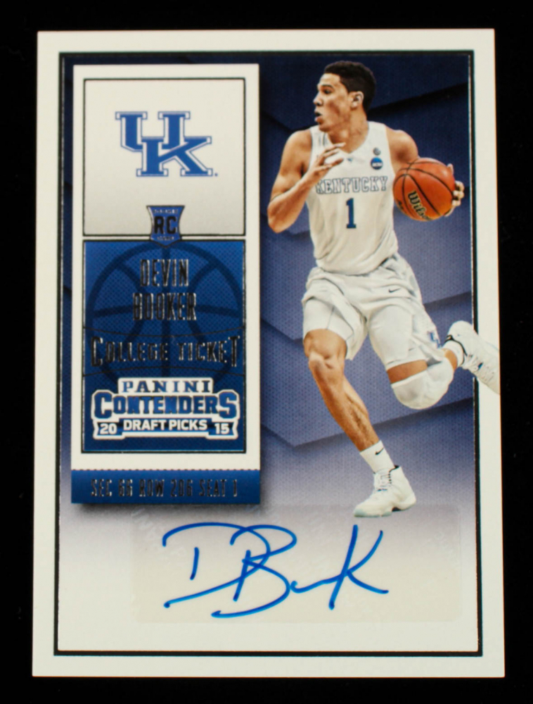 Devin Booker 2015-16 Panini Contenders Draft Picks #115A AU | Pristine ...