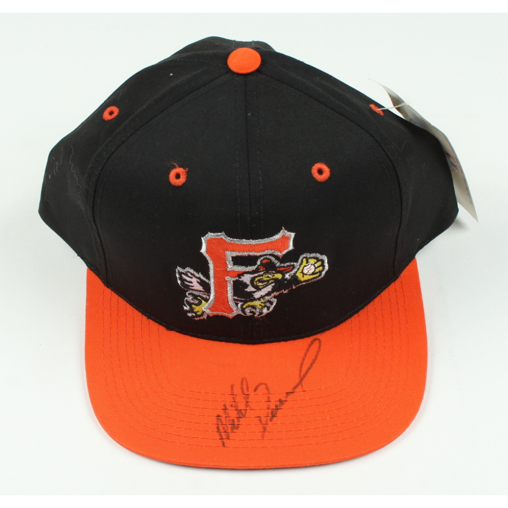 Mike Devereaux Signed Frederick Keys Logo Snapback Hat (JSA COA ...