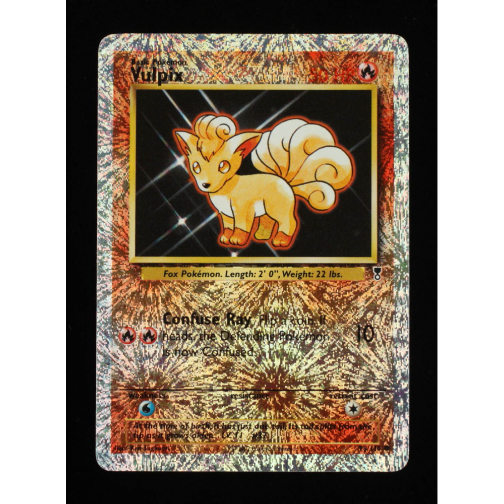 Vulpix 2002 Pokemon Legendary Collection Reverse Foil #98 | Pristine ...