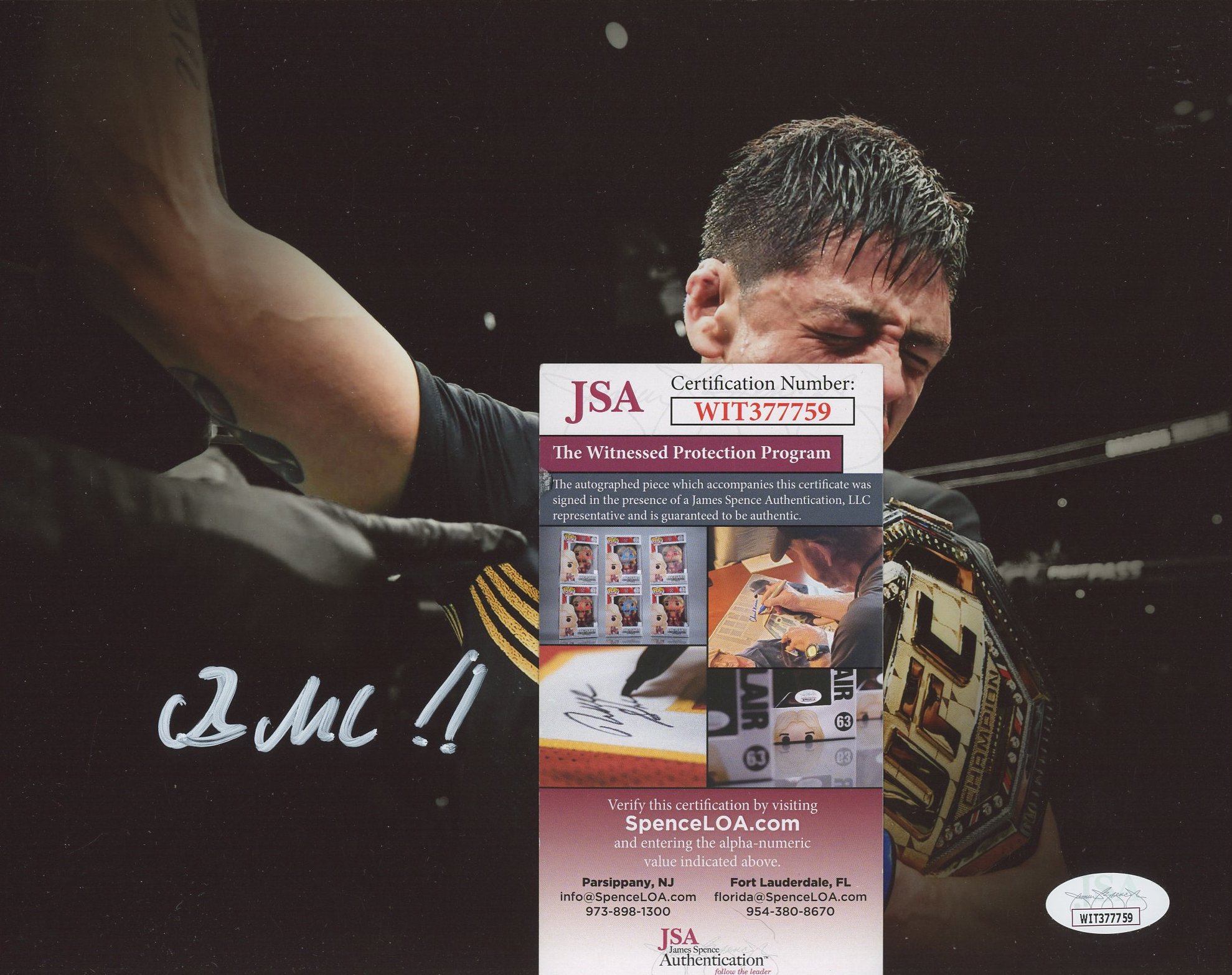 Brandon Moreno Signed UFC 8x10 Photo (JSA COA) | Pristine Auction