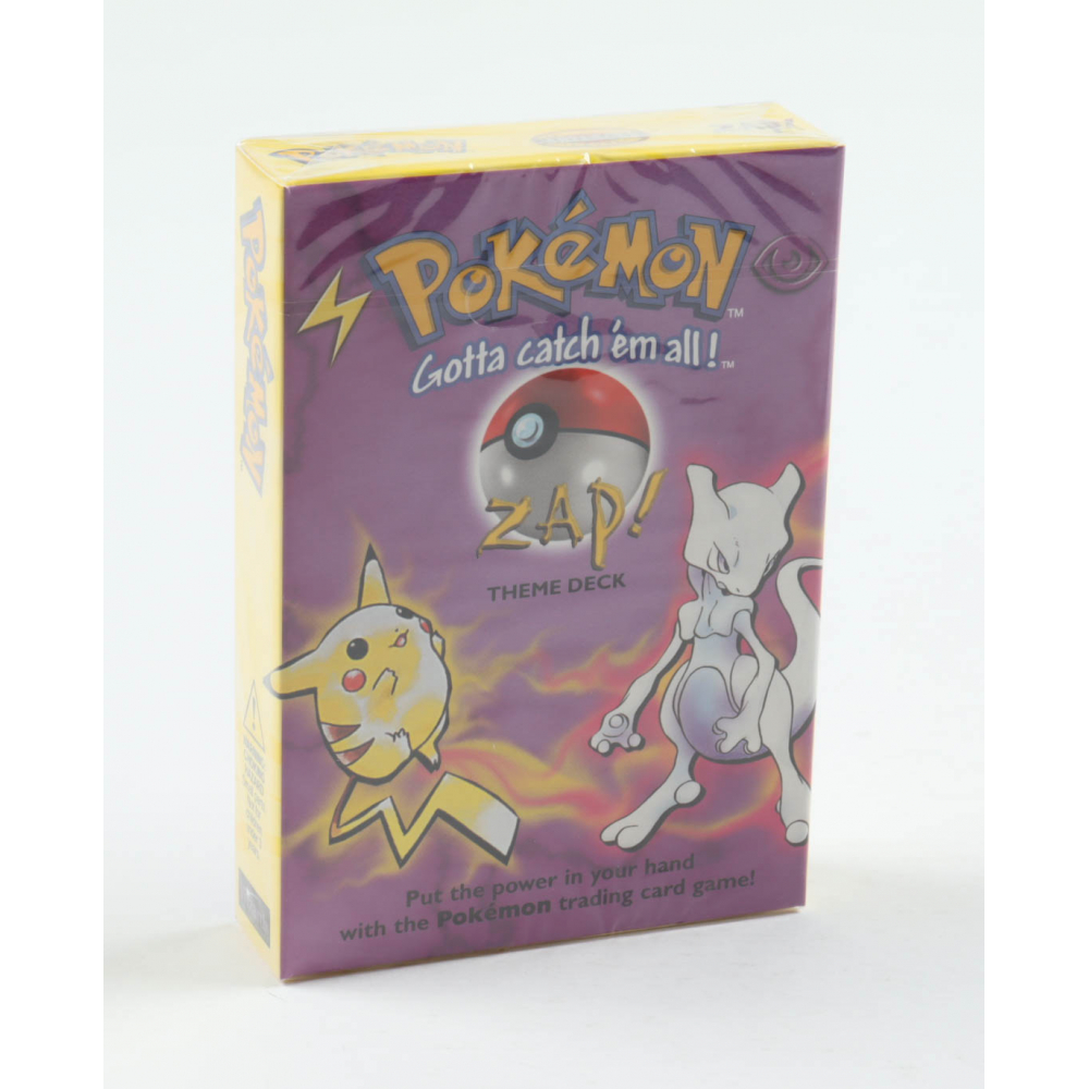 1999 Pokemon TCG: Zap! Theme Deck with (60) Cards | Pristine Auction