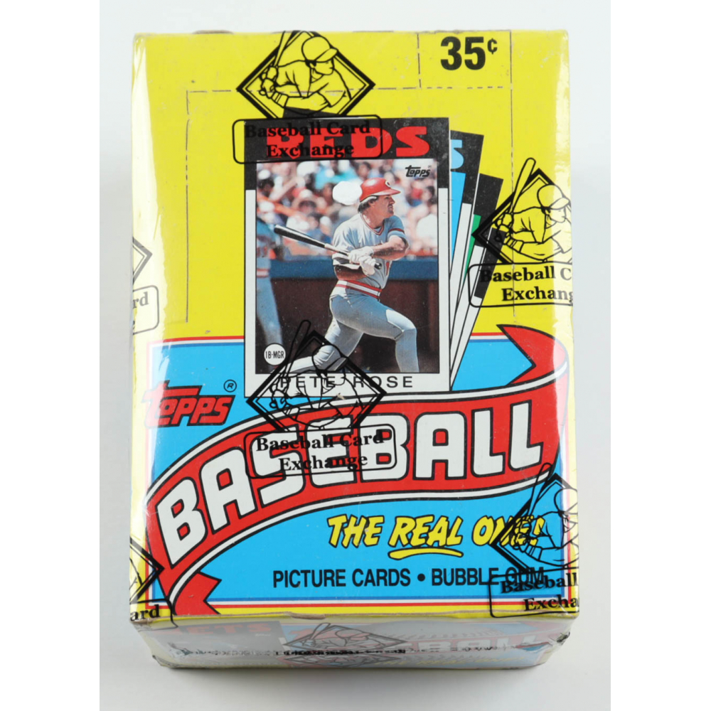 1986 Topps "The Real One" Bubble Gum Baseball Cards with (36) Packs ...