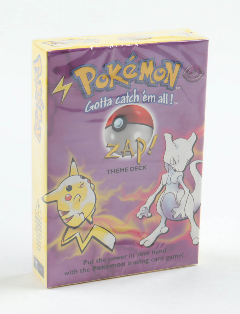 1999 Pokemon TCG: Zap! Theme Deck with (60) Cards | Pristine Auction