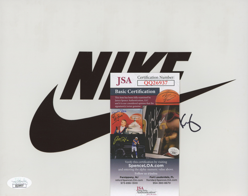 Phil Knight Signed 8x10 Photo (JSA COA) | Pristine Auction