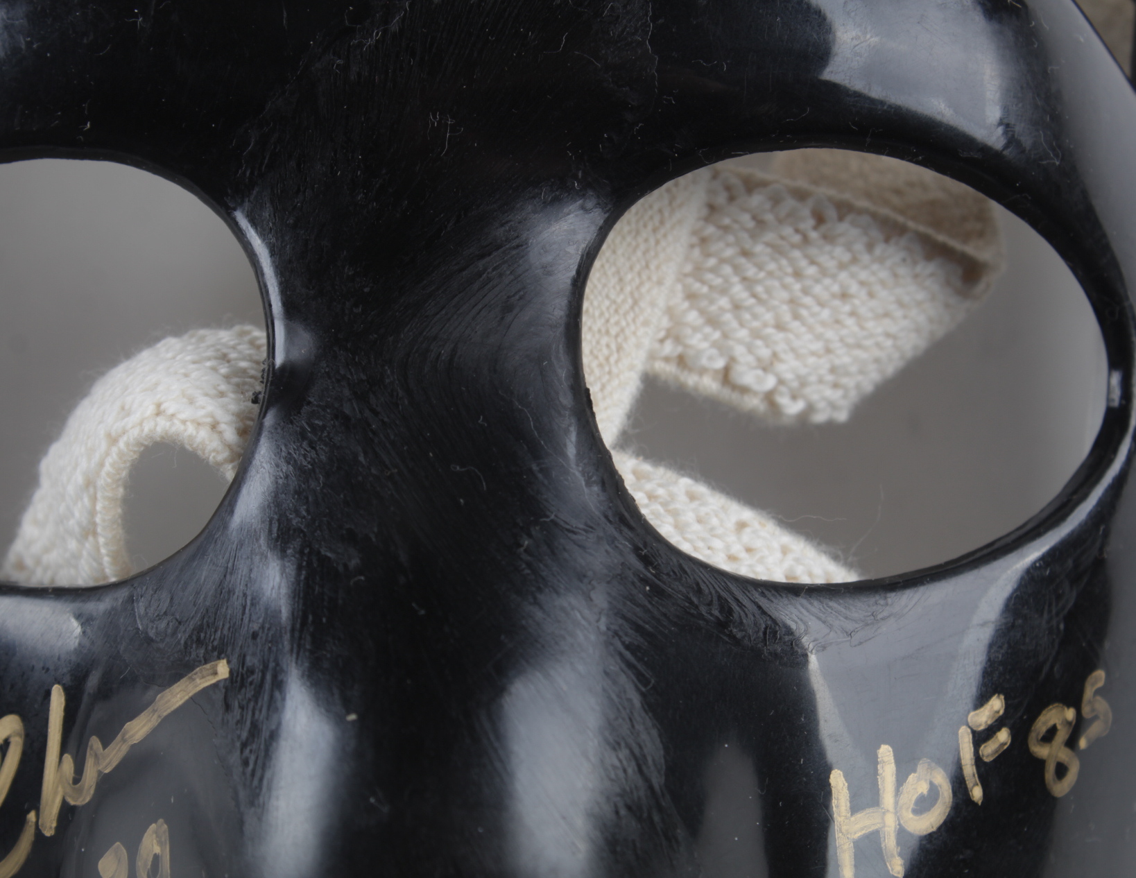 Gerry Cheevers Signed Hockey Goalie Mask Inscribed "HOF 85" (Schwartz ...