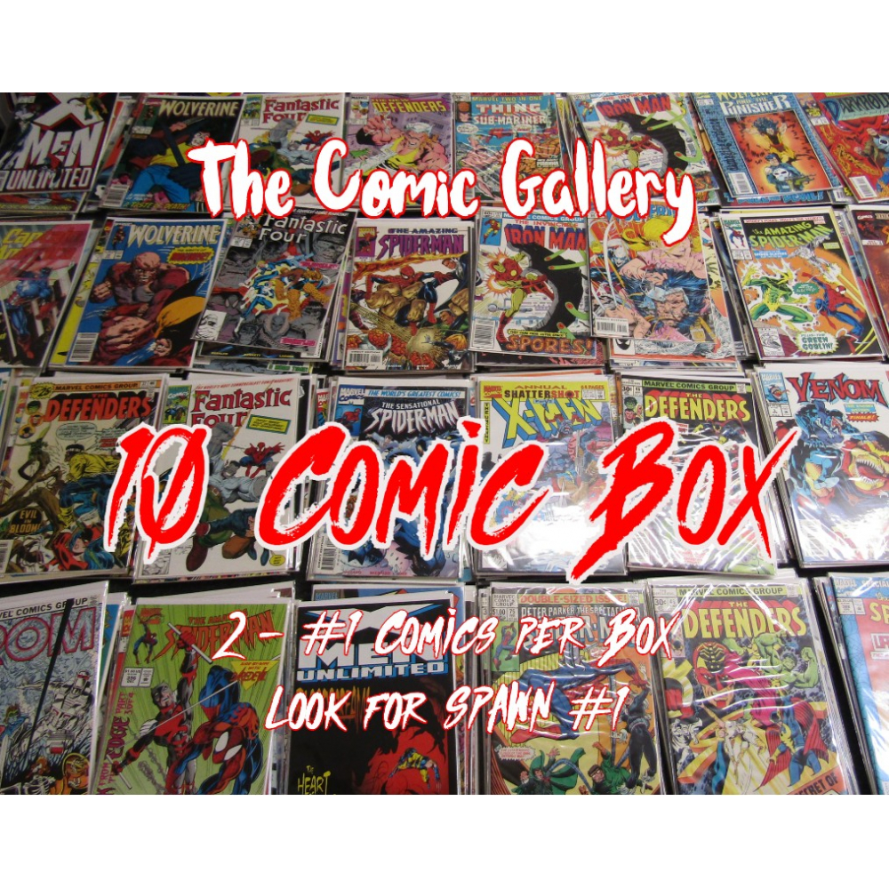 The Comic Gallery 10 Comic Box Mystery Box - Series 1 | Pristine Auction