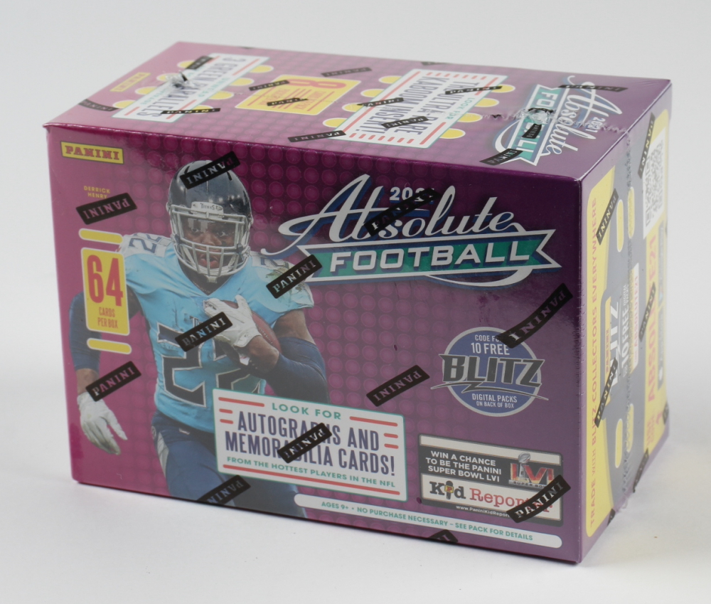 2021 Panini Absolute Football Blaster Box with (8) Packs | Pristine Auction