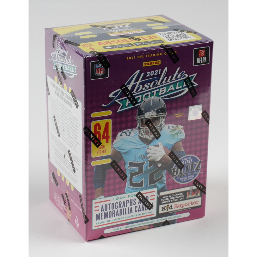 2021 Panini Absolute Football Blaster Box with (8) Packs | Pristine Auction