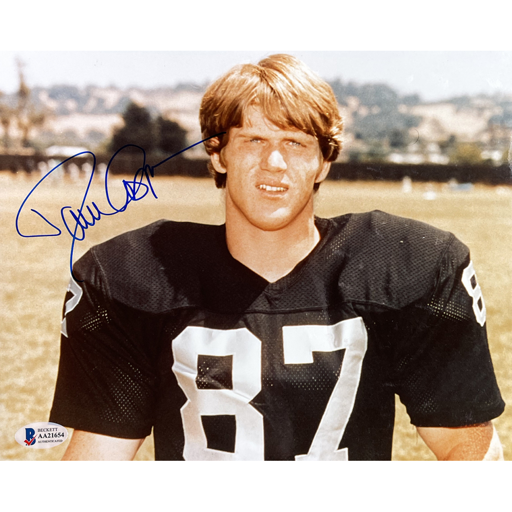 Dave Casper Signed Raiders 8x10 Photo (Beckett Hologram) | Pristine Auction