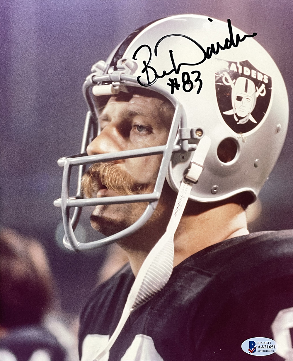 Ben Davidson Signed Raiders 8x10 Photo (Beckett Hologram) | Pristine ...