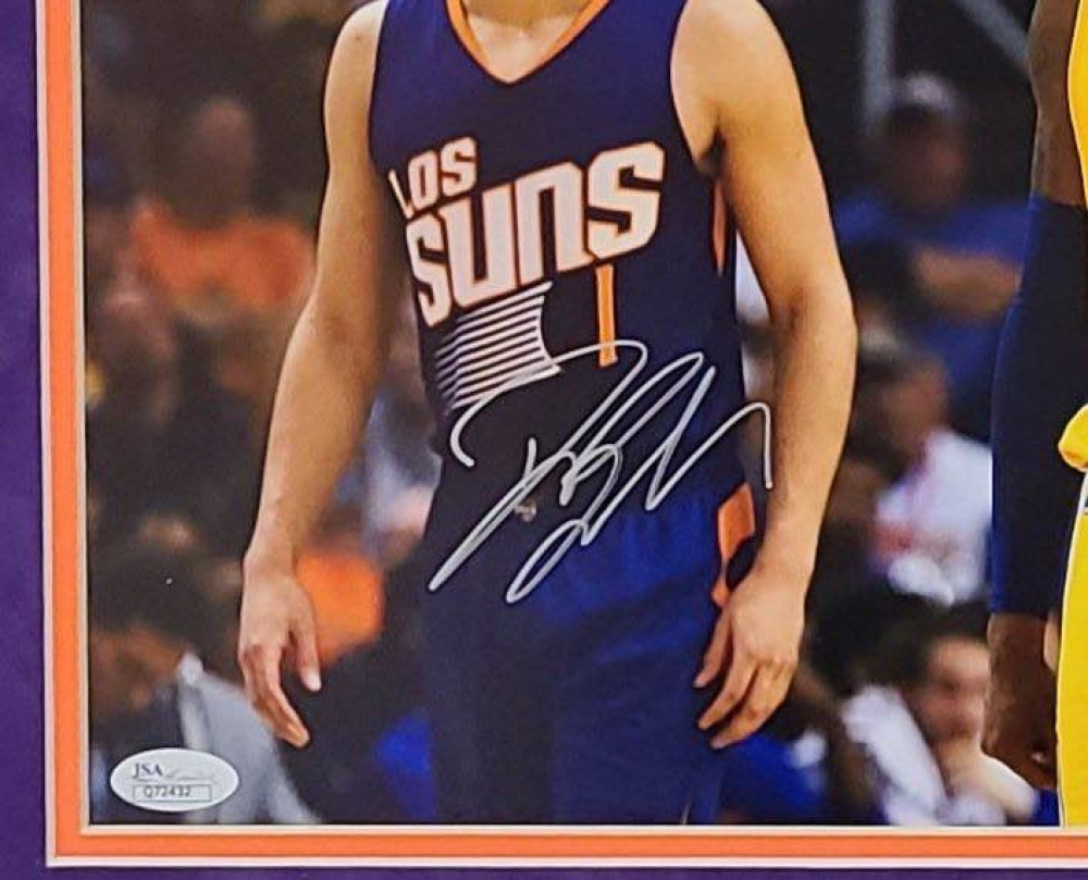 Devin Booker Signed Suns 20x22 Custom Framed Photo (JSA Hologram ...