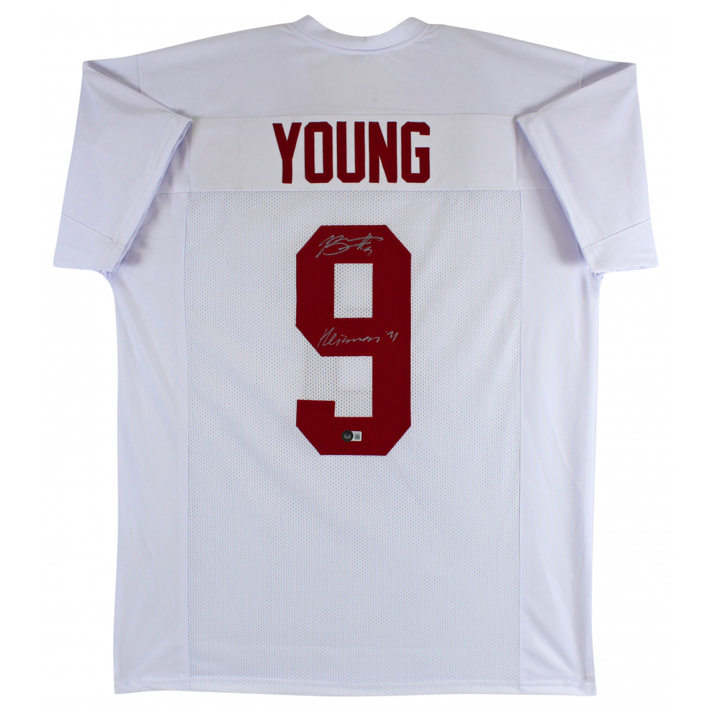 Bryce Young Signed Jersey Inscribed "Heisman 21" (Beckett) | Pristine ...