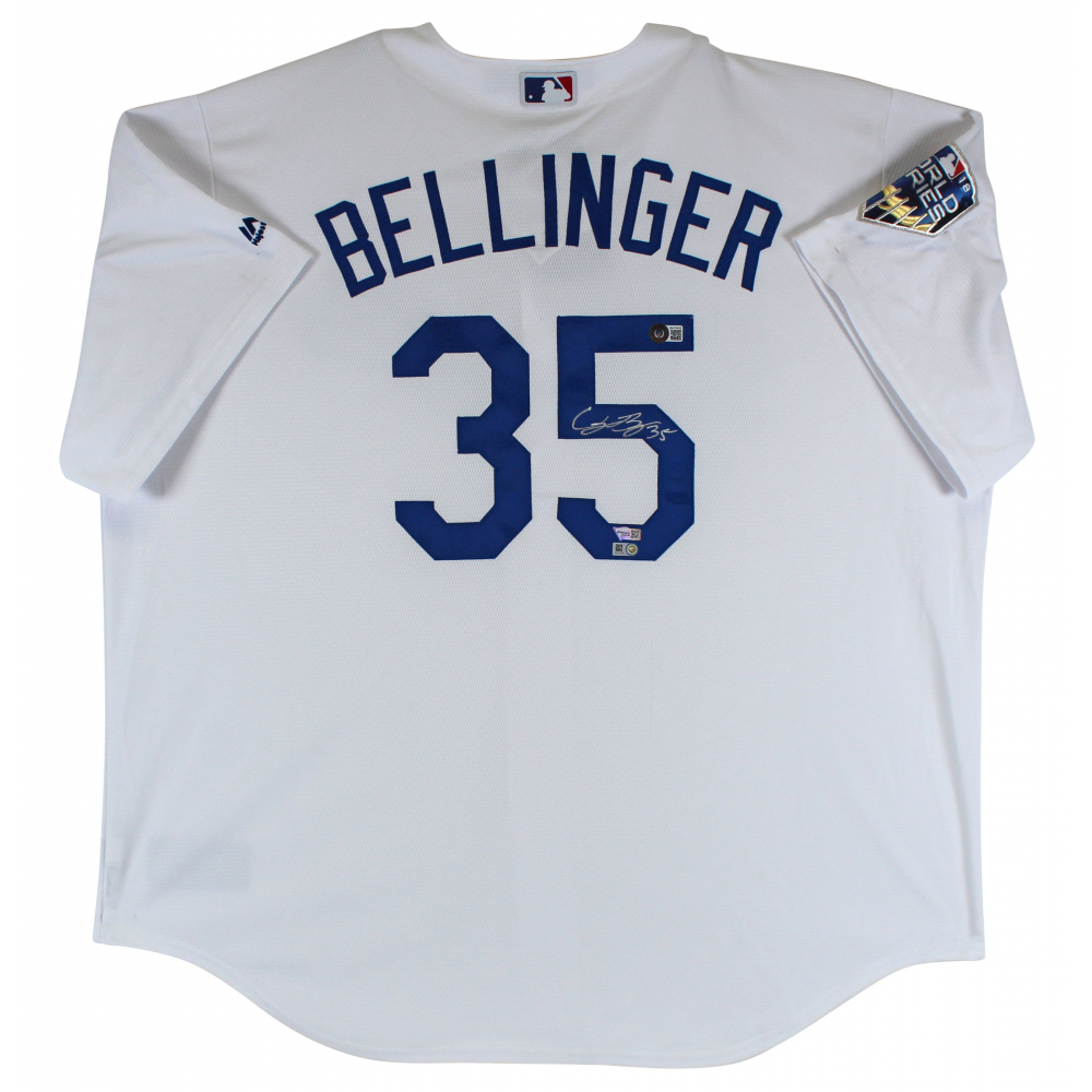 Cody Bellinger Signed Dodgers Majestic Jersey (Fanatics, Beckett & MLB ...