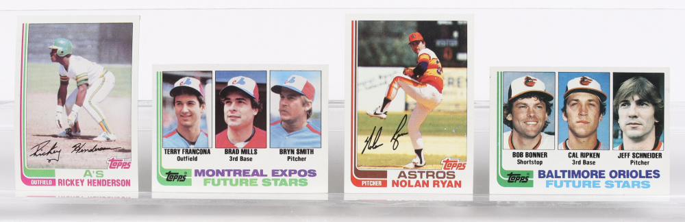 1982 Topps Baseball Complete Set Of (792) Cards With Bob Bonner Rc