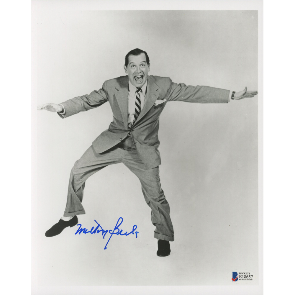 Milton Berle Signed 8x10 Photo (Beckett) | Pristine Auction