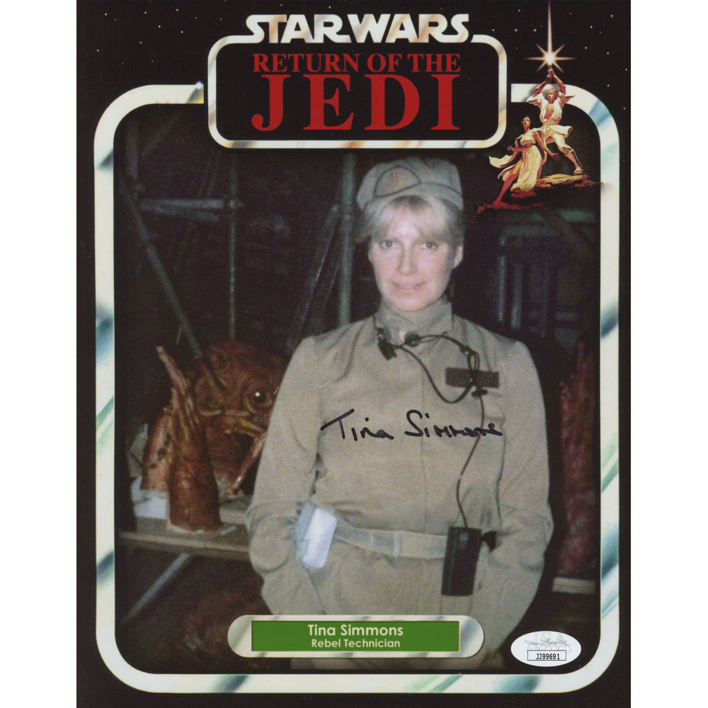 Tina Simmons Signed "Star Wars: Return of the Jedi" 8x10 Photo (JSA COA ...