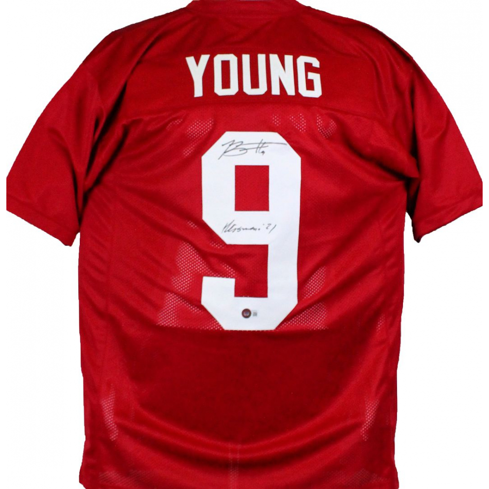 Bryce Young Signed Jersey Inscribed "Heisman '21" (Beckett) | Pristine ...